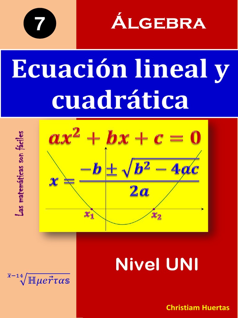 07 Ecuación Lineal y Cuadrática | PDF | Ecuaciones | Factorización