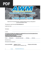 Scope of Works For Preventive Maintenance of Acu | PDF | Leak | Automation