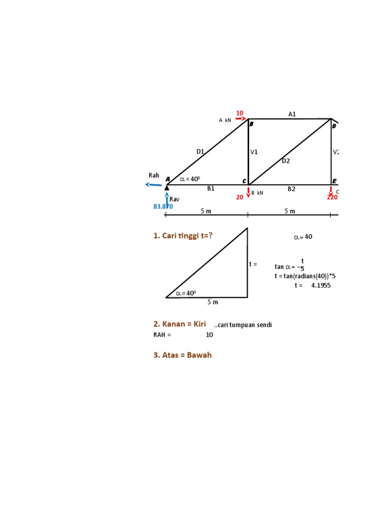 LO2 Bag1 Latihan Metode Join & Defleksi 01 Mohammad Pabeangi Raupu 19511220 | PDF