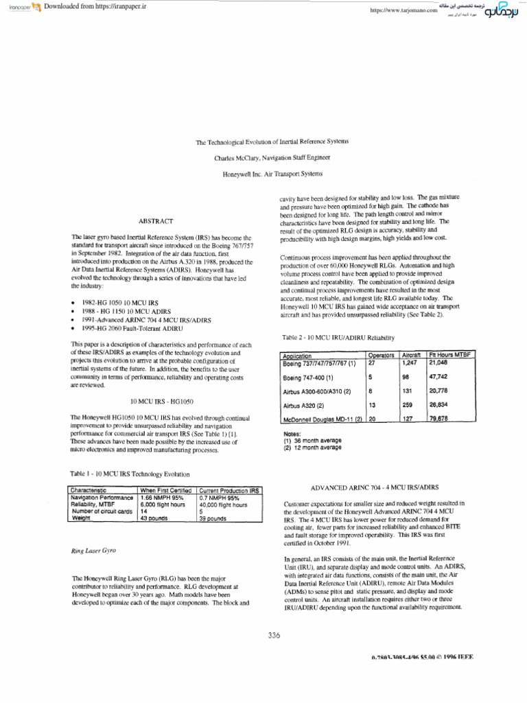 Loss.: Laser | PDF | Inertial Navigation System | Aerospace