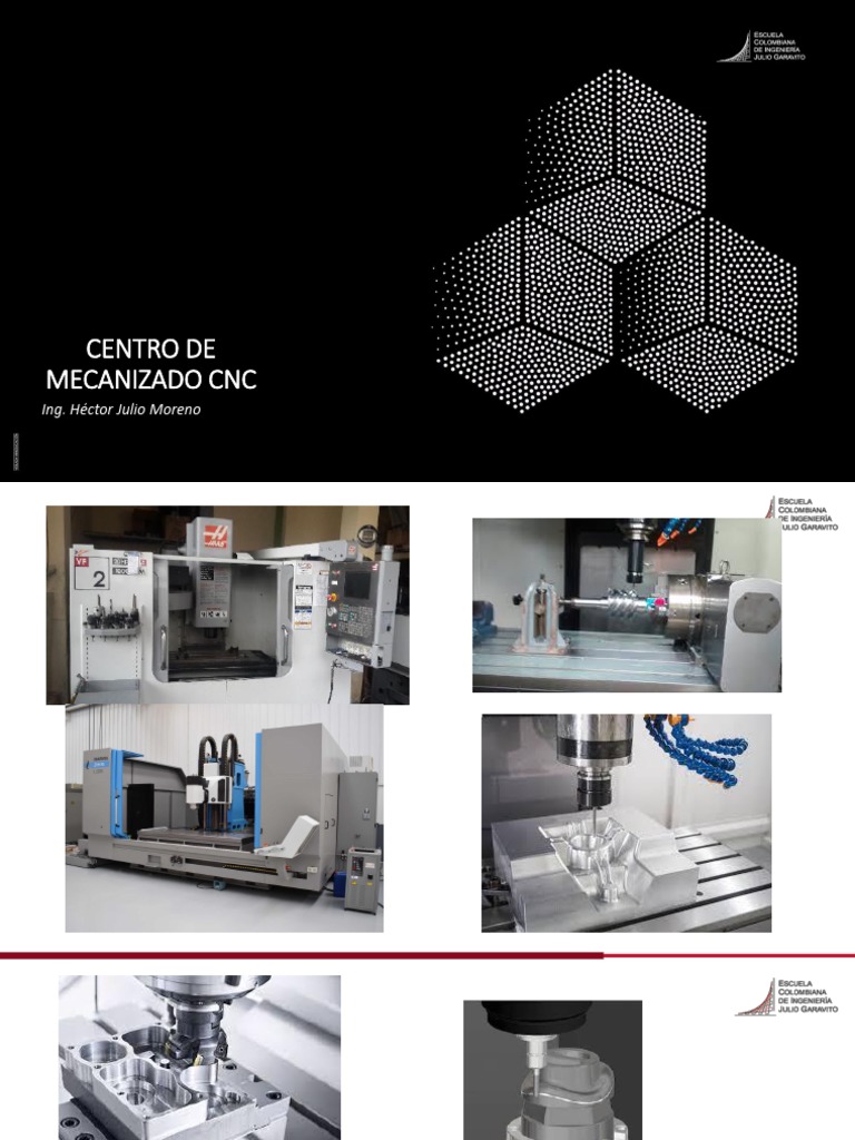 13 Centro Mecanizado CNC | PDF | Control numerico | Programación de computadoras