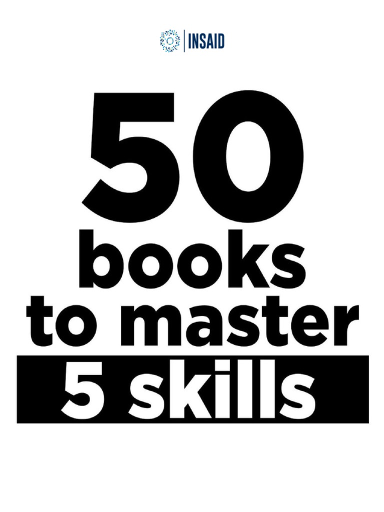 50 Books To Master 5 Skills | PDF