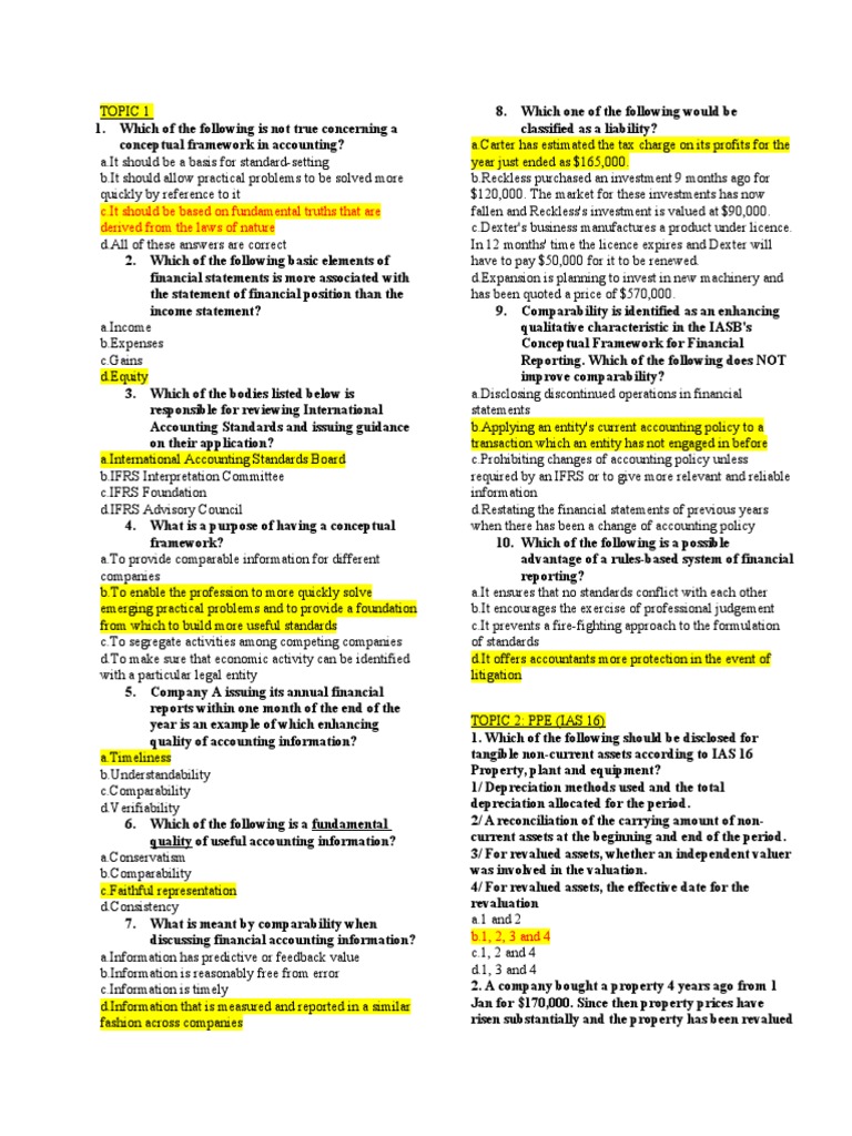 Quiz KTQT | PDF | Intangible Asset | Depreciation