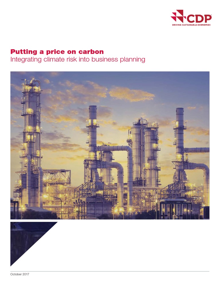 Carbon Pricing Trends in Business 2017 | PDF | Low Carbon Economy ...