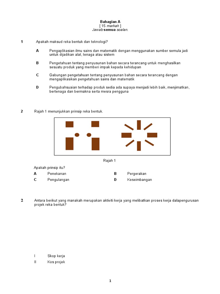 Soalan Peperiksaan Akhir Ting 2 2021 Pat T2..0ookkk | PDF