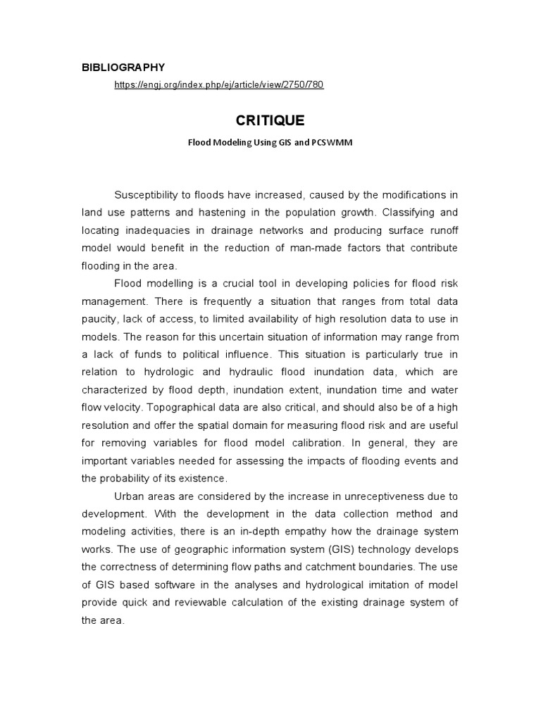 Urban Drainage System | PDF | Flood | Drainage Basin
