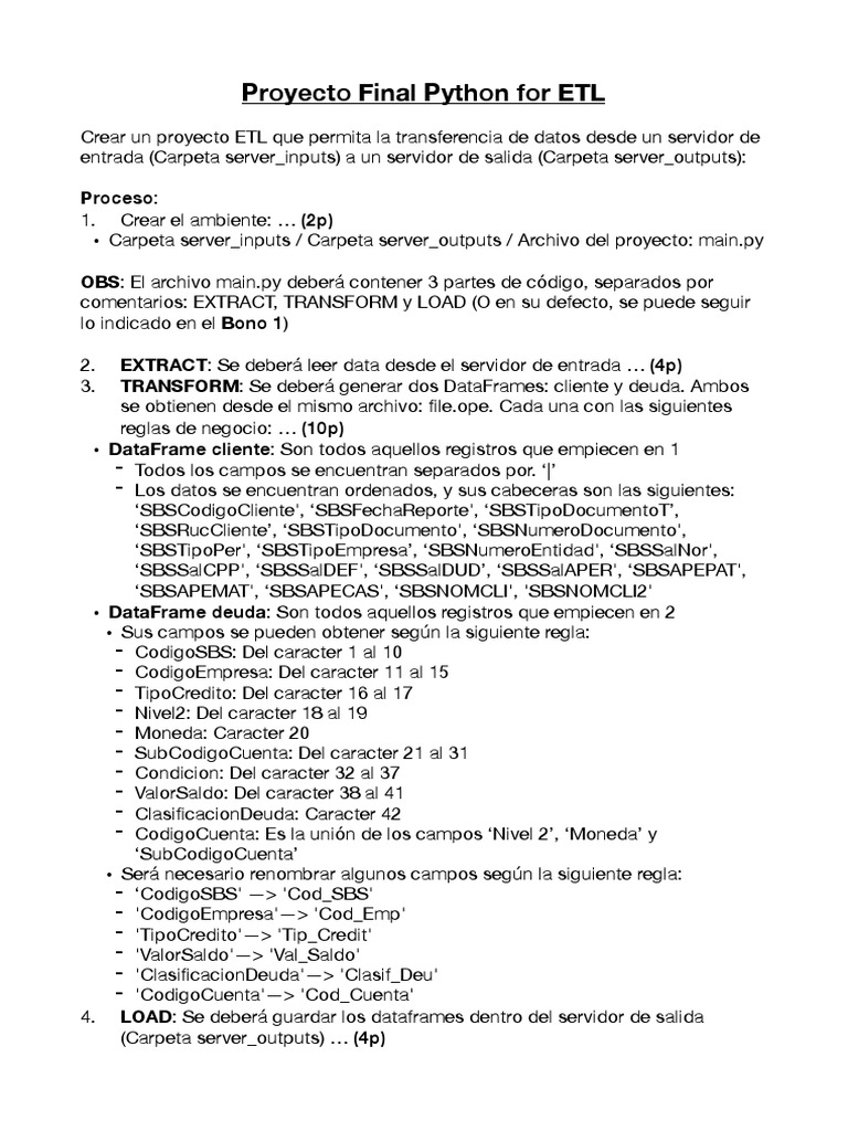 Python ETL Project | PDF | Datos de computadora | Tecnologías de la información