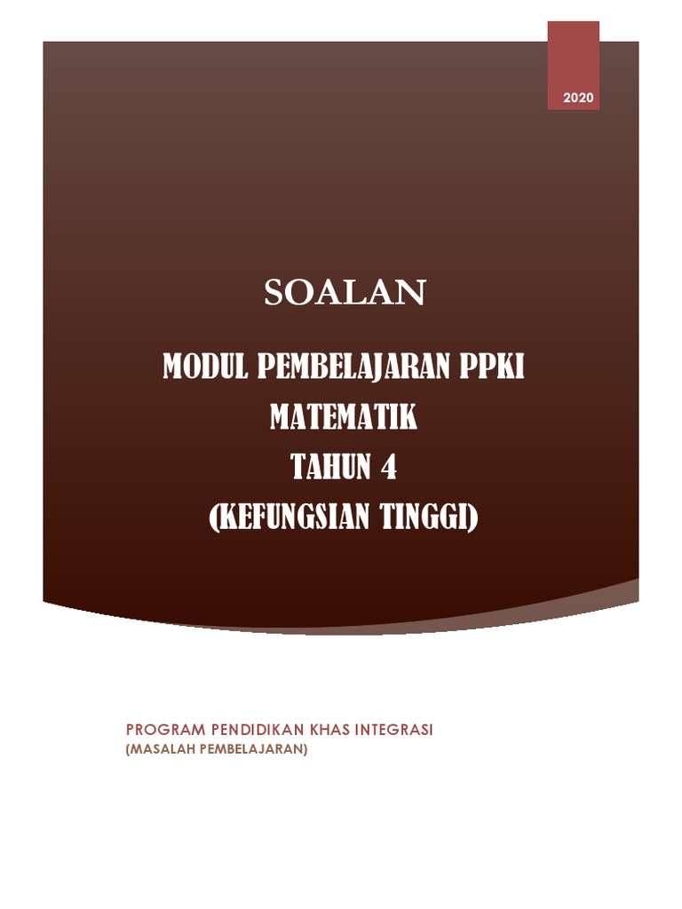 MATEMATIK | PDF | Metode & Bahan Ajar