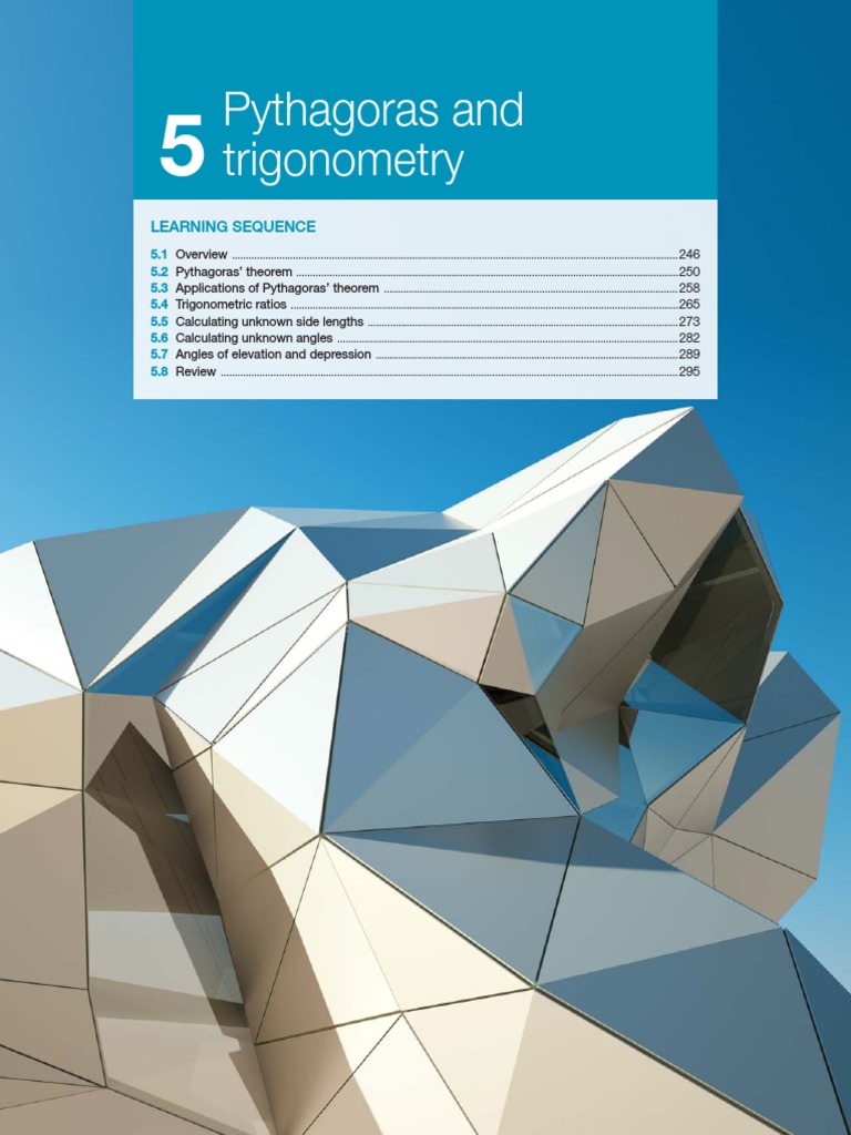 C 05 Pythagoras and Trigonometry | PDF | Triangle | Trigonometry