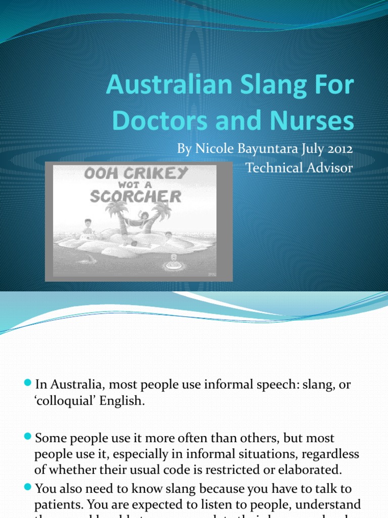 Aussie Slang | PDF | Slang