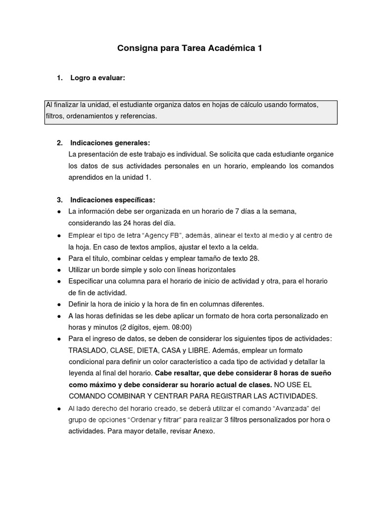Consigna TA1 | PDF | Microsoft Excel | Desarrollo de software