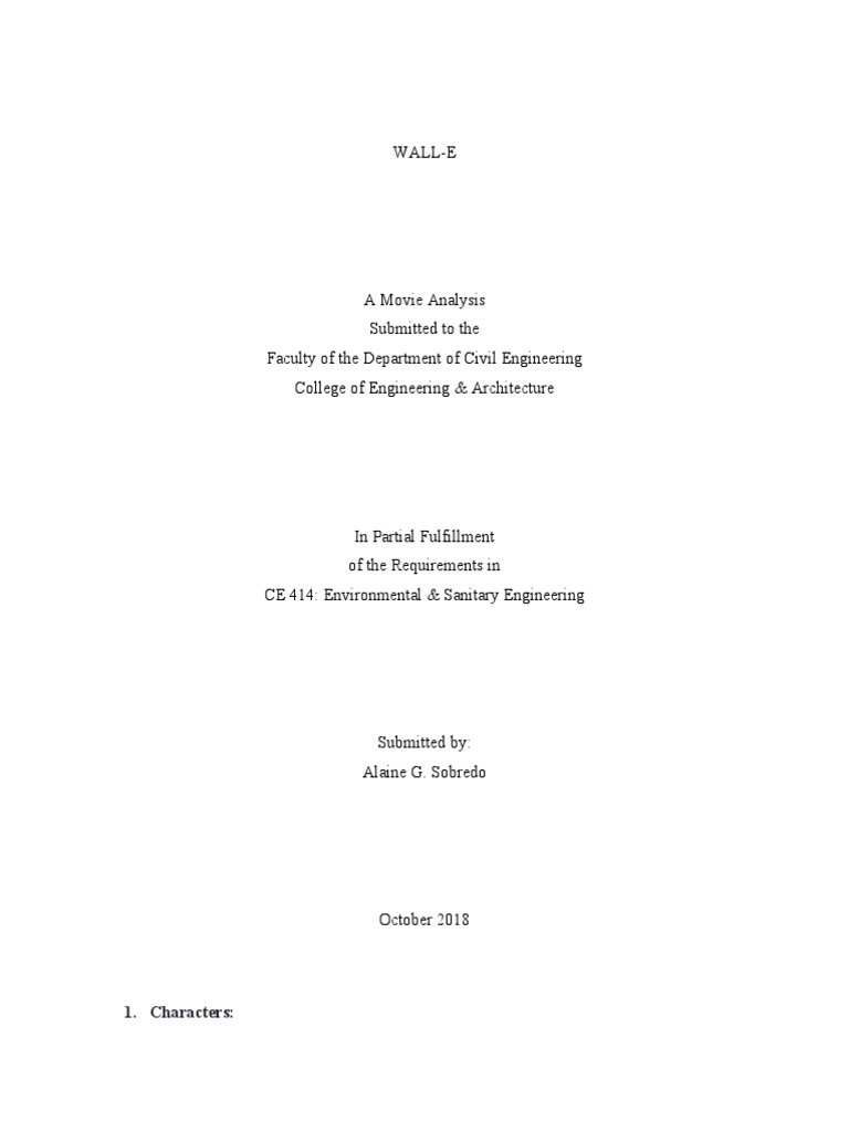 Envi Movie Analysis | PDF