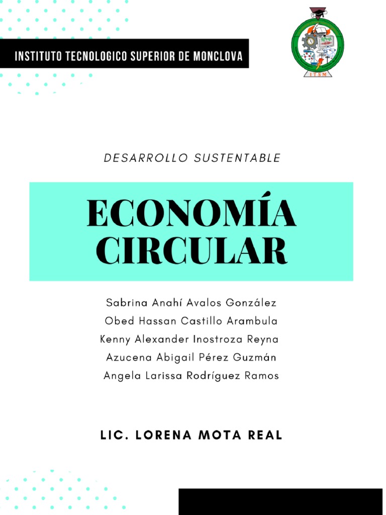Economía Circular: Modelo Sostenible | PDF | Residuos | Sustentabilidad