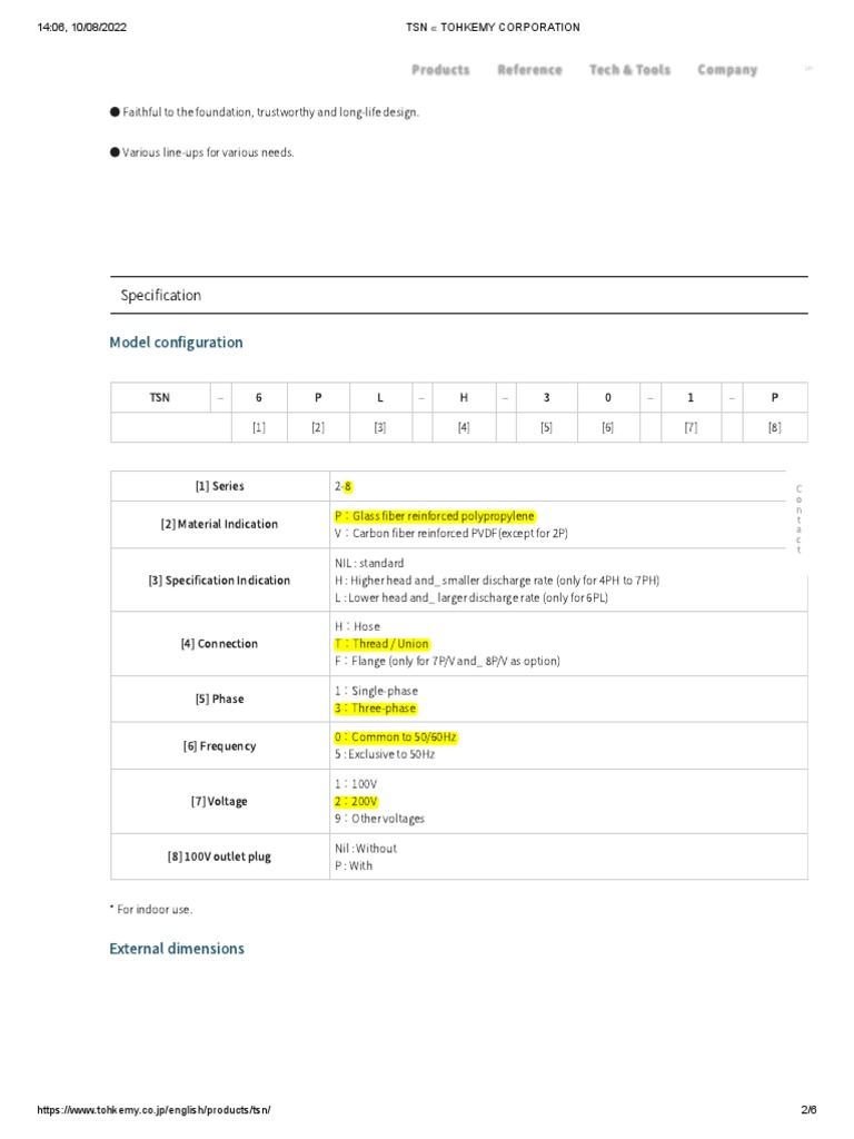 TSN Tohkemy Corporation | PDF | Alternating Current | Materials Science