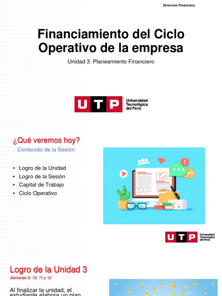 S09.s2 - Financiamiento Del Ciclo Operativo | PDF | Capital de trabajo | Dinero