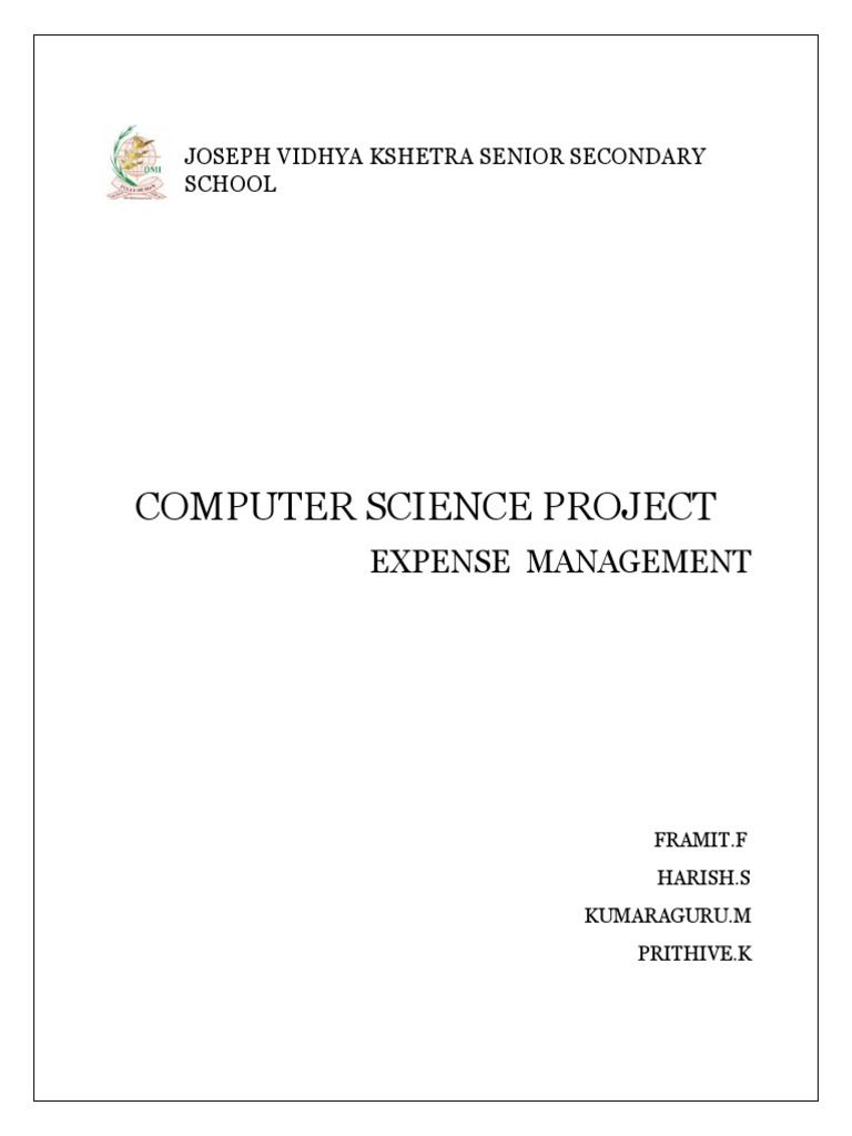 C.SC Project | Download Free PDF | Databases | Debits And Credits