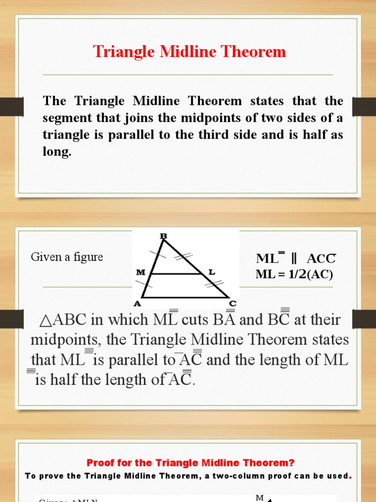 Midline-Theorem | PDF