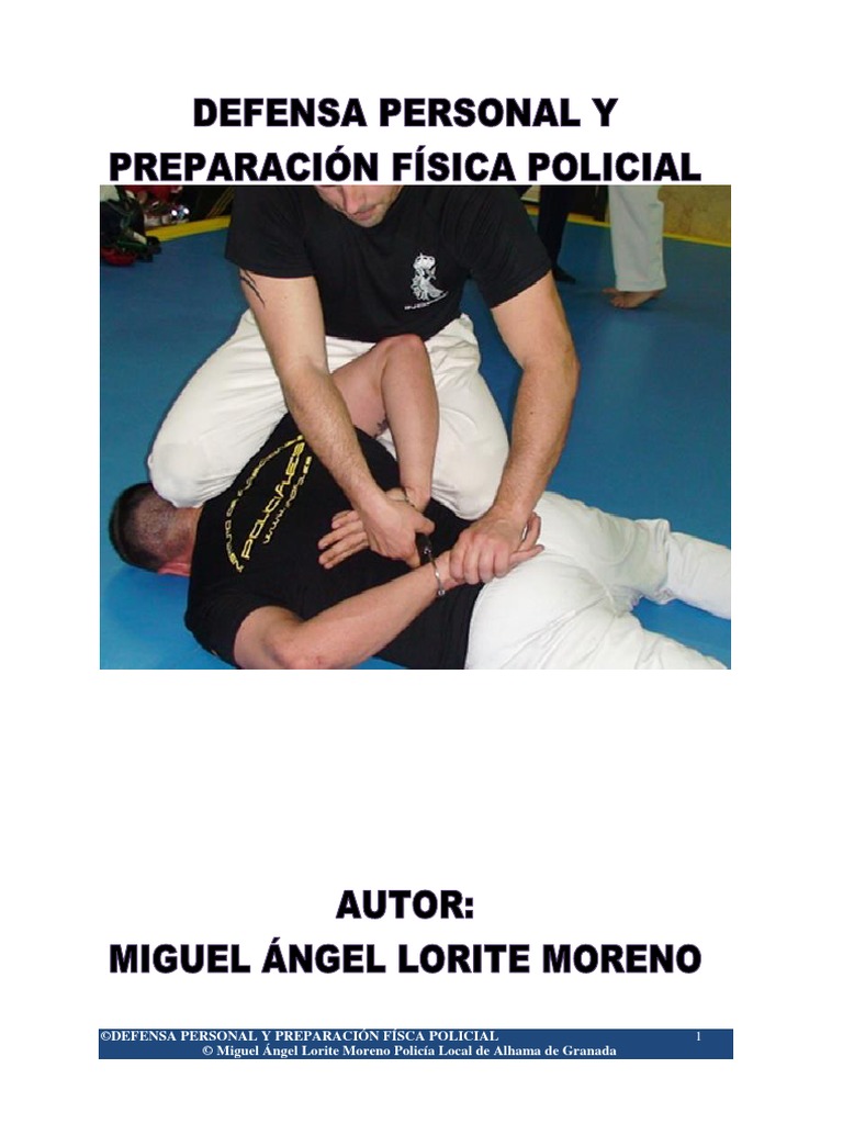 Defensa Personal y Preparacion Fisica Policial | PDF | Entrenamiento de ...