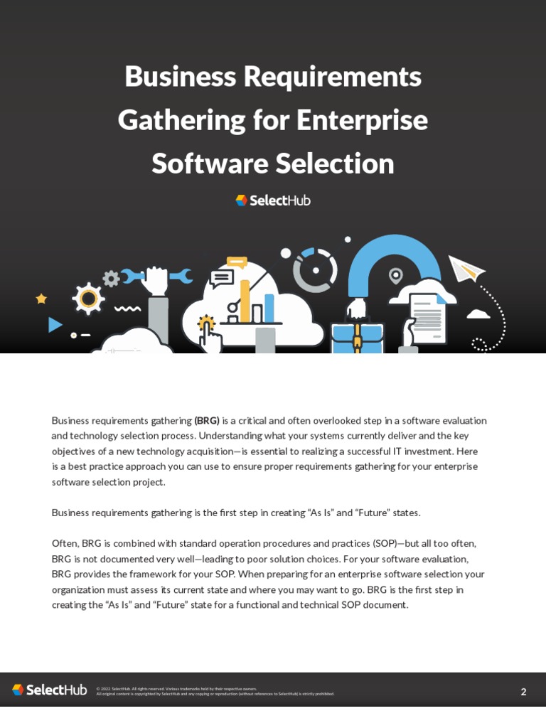 Requirements Gathering For Software Selection | PDF | Business Process ...