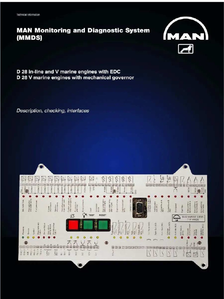 Man Monitoring and Diagnostic System Mmds | PDF | Chemical Process ...