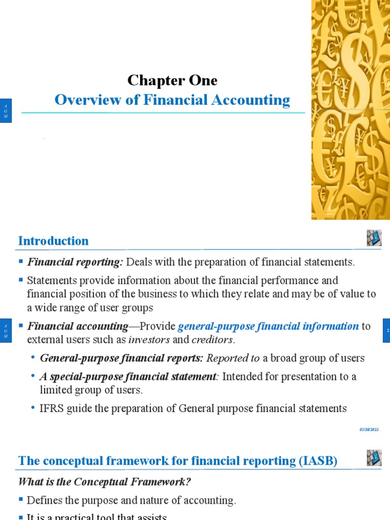 Chapter 1 FA | PDF | Financial Statement | Accounting