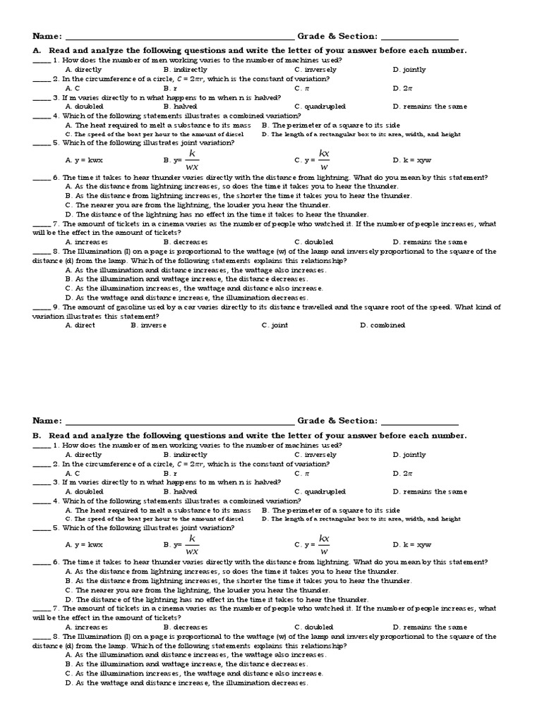 Activity 9 | PDF | Speed | Physical Quantities