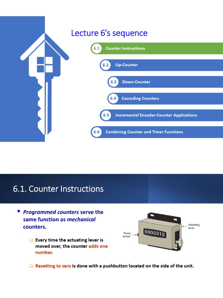Chapter 6 - Programming Counters | PDF | Timer | Programmable Logic ... Chapter 6 - Programming Counters | PDF | Timer | Programmable Logic ...