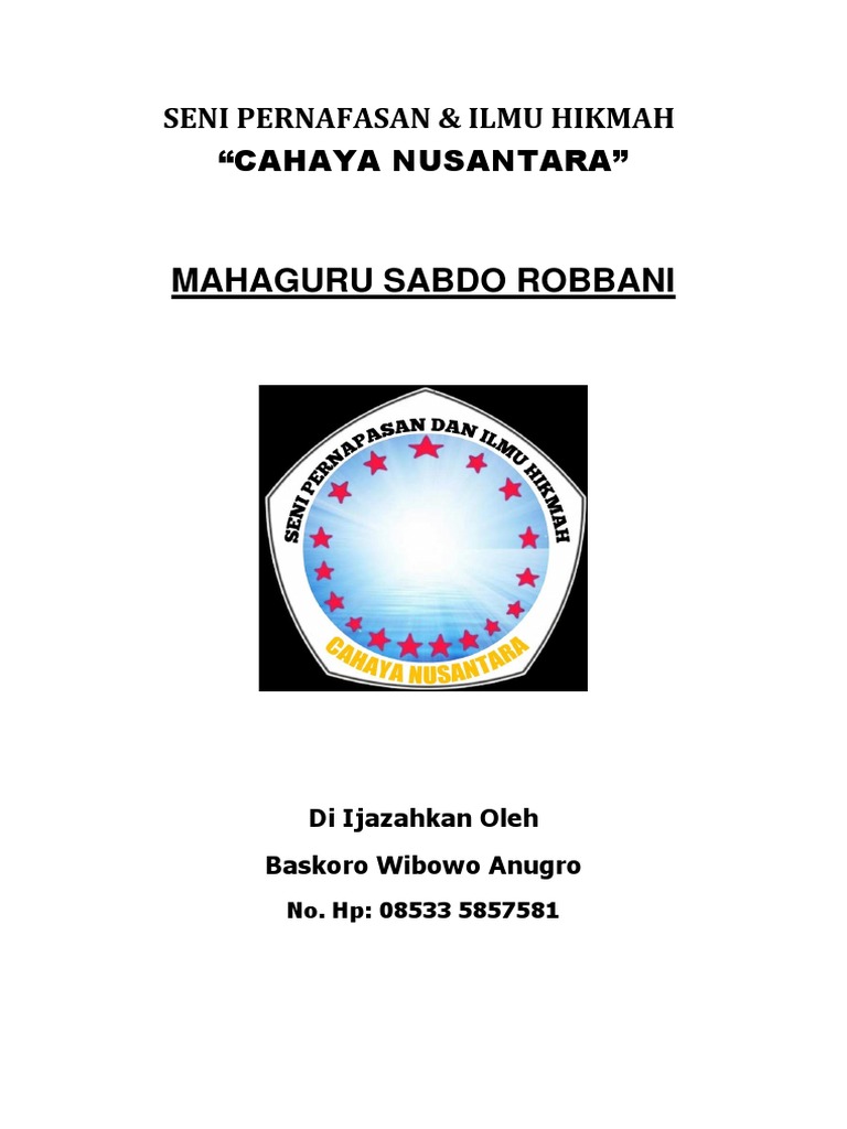 Asmak Sabdo Robbani Cn. | PDF | Agama & Spiritualitas