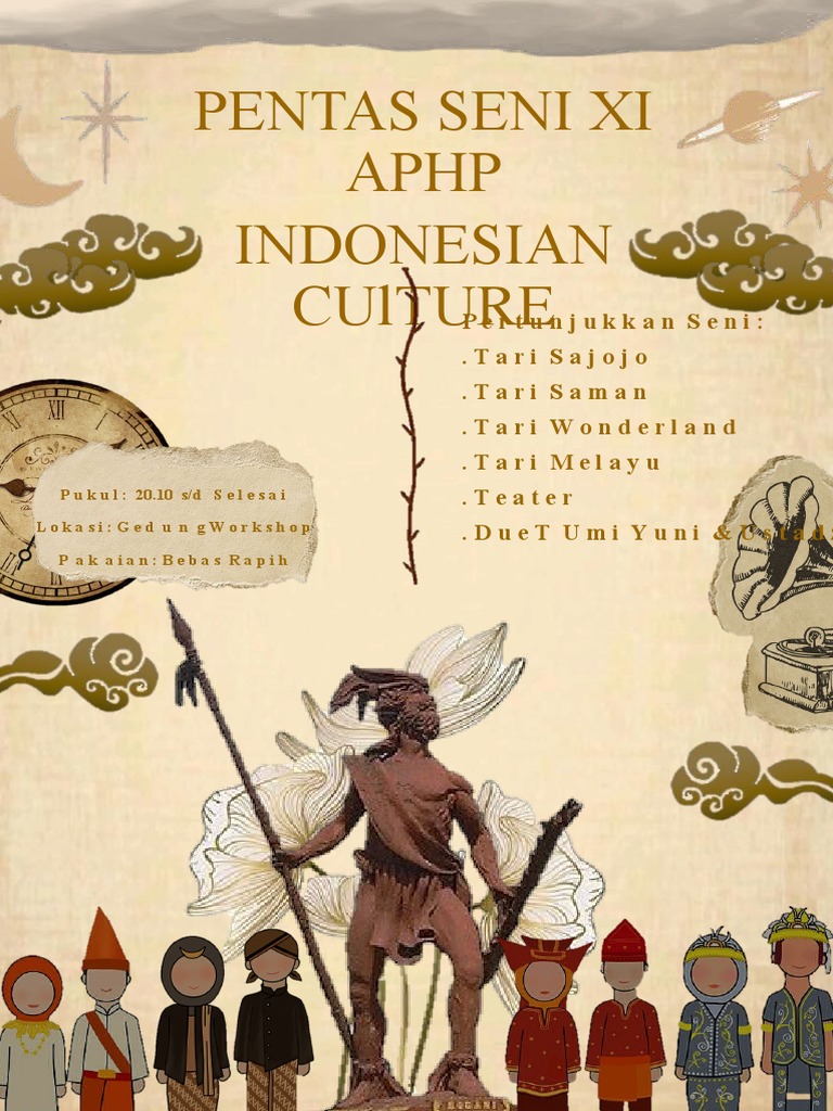 brosur pentas seni | PDF