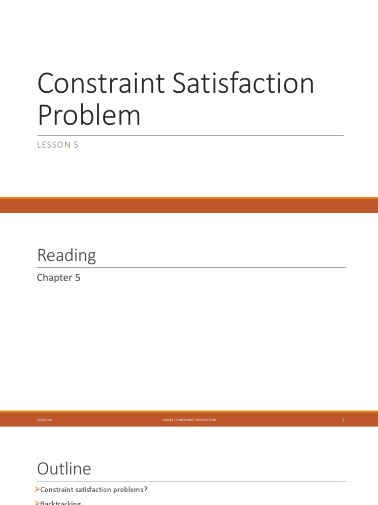 Constraint Satisfaction | PDF | Mathematics Of Computing | Mathematical Analysis