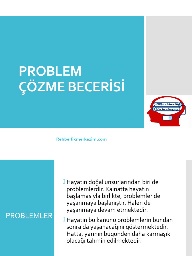 Problem Cozme Becerileri | PDF