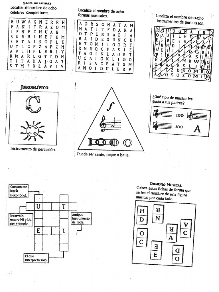 Pasatiempos | PDF