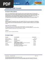 Jotatemp 1000 Ceramic Technical Data Sheet | PDF | Corrosion | Ceramics