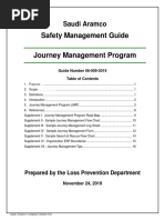 Journey Management Plan Template (A374101) | PDF | Vehicles | Risk
