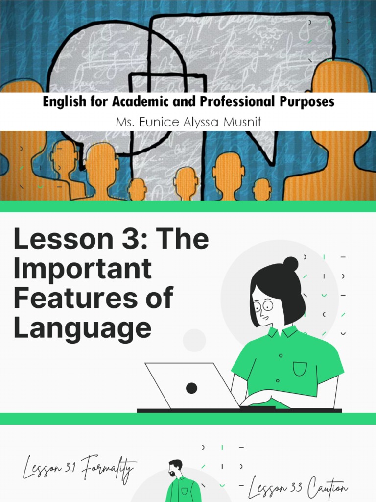 Important Features of Language | PDF