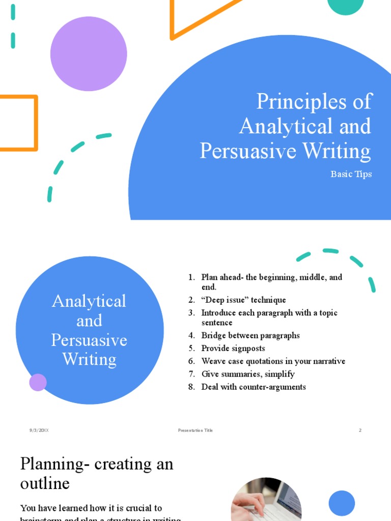 Principles of Analytical and Persuasive Writing | PDF | Negligence ...