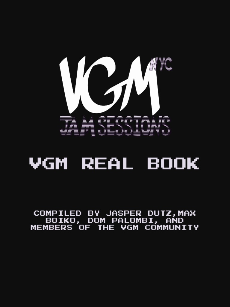 VGM Real Book: Sheet Music Collection | PDF | Video Games | Nintendo
