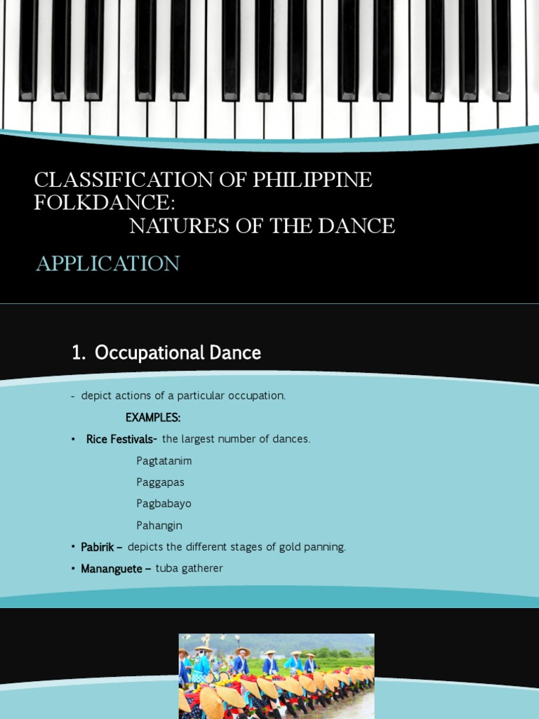 Classification of Philippine Folkdance | PDF | Dances | Wedding