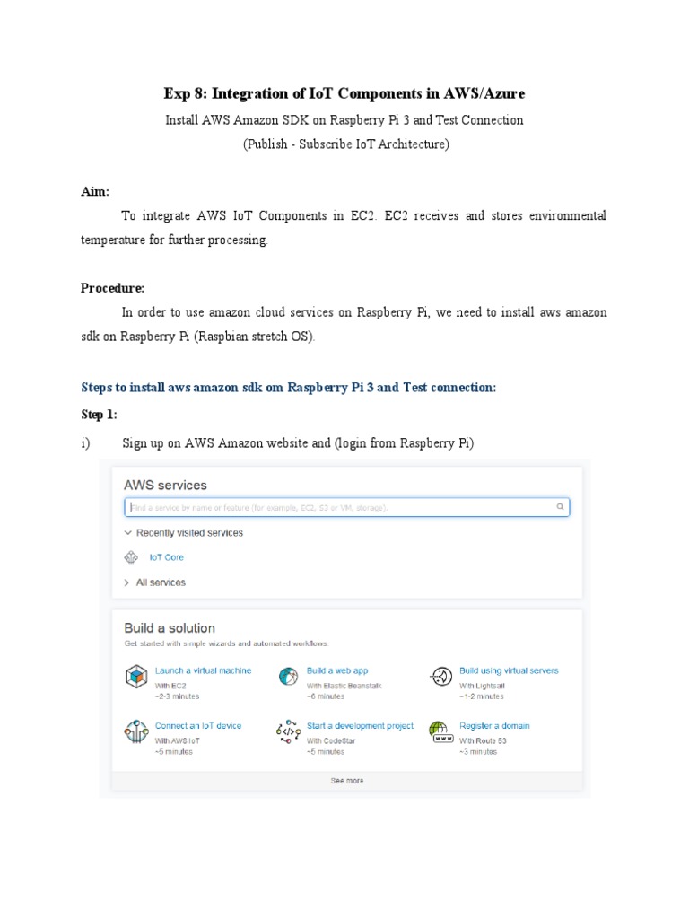 Aws Iot | PDF