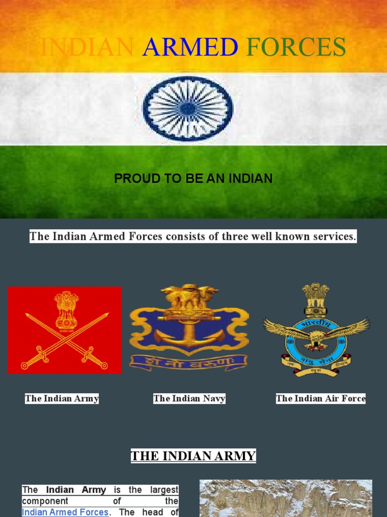 Indian Armed Forces Overview | PDF | United States Navy | Warfare