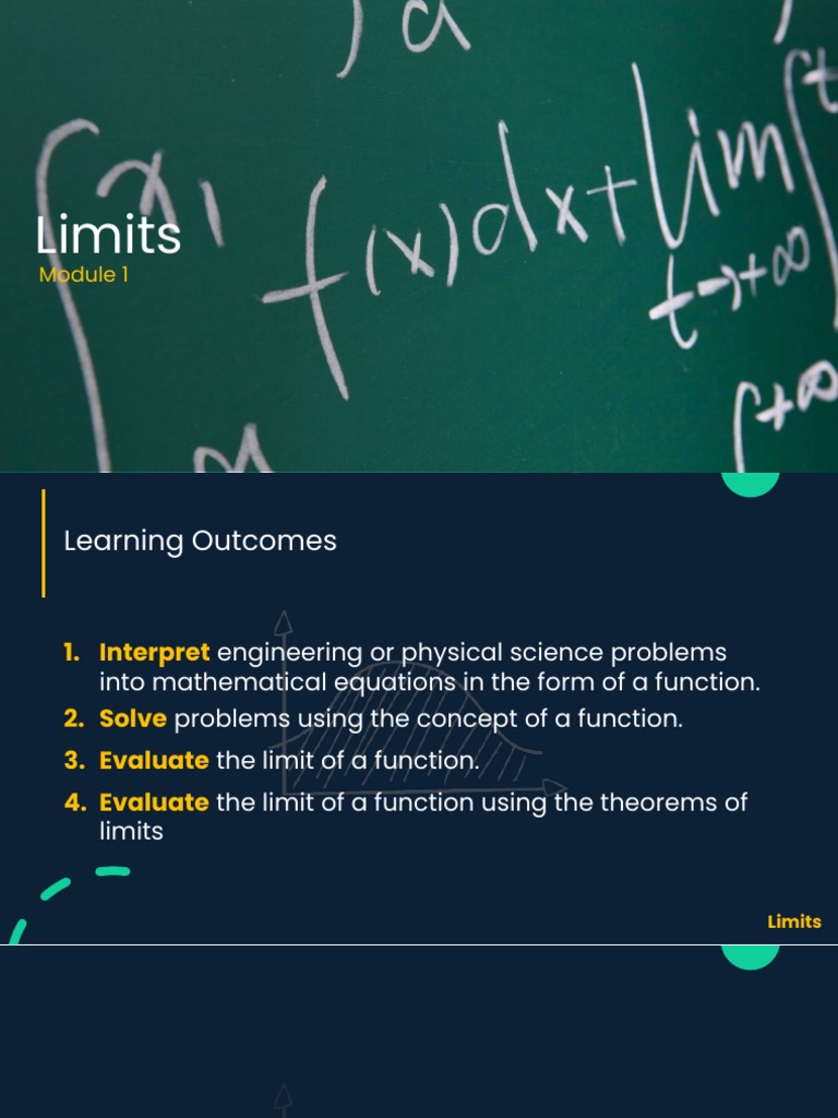 Limits | PDF | Calculus | Function (Mathematics)