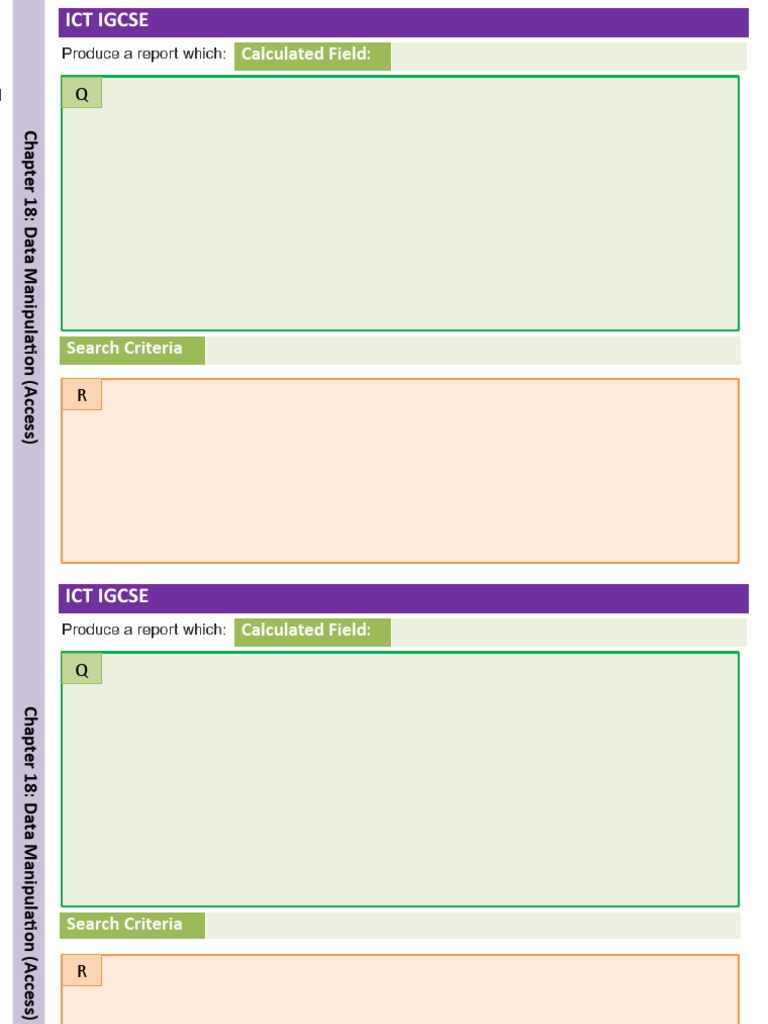 Report Exam Questions | PDF