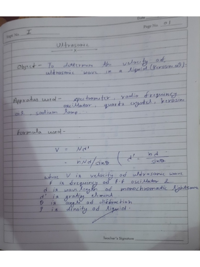 Physics Practical Notes B.SC 3rd Year | PDF