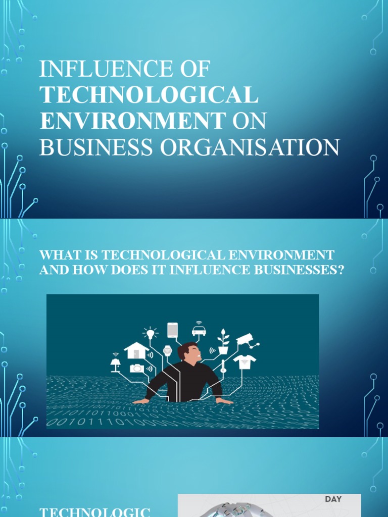 Technological ENVIRONMENT | PDF | Innovation | Customer Relationship ...