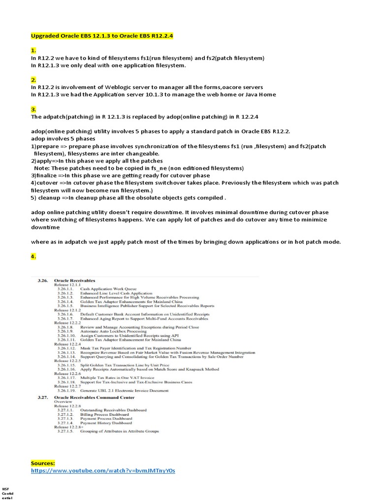 Differene Between R12.1 and R12.2 | PDF