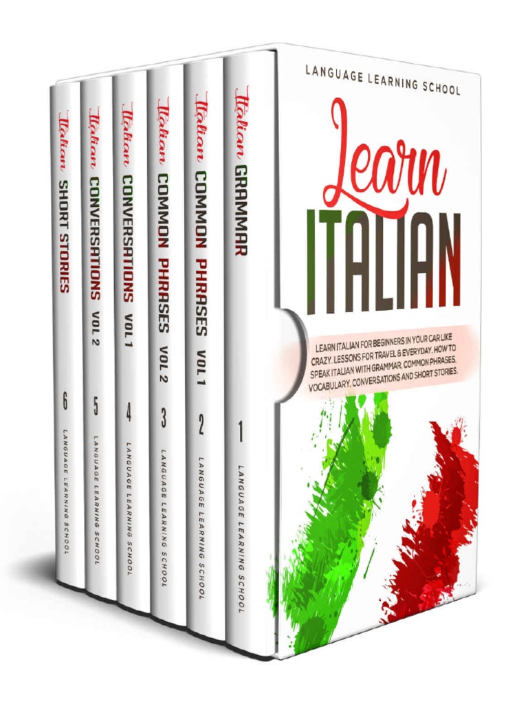 Learn Italian Learn Italian For Beginners in Your Car Like Crazy ...