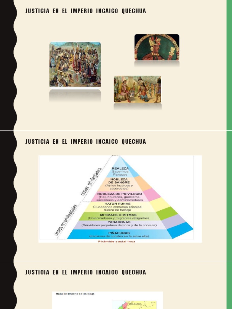 Justicia en El Imperio Incaico Quechua | PDF | Imperio Inca | Prisión
