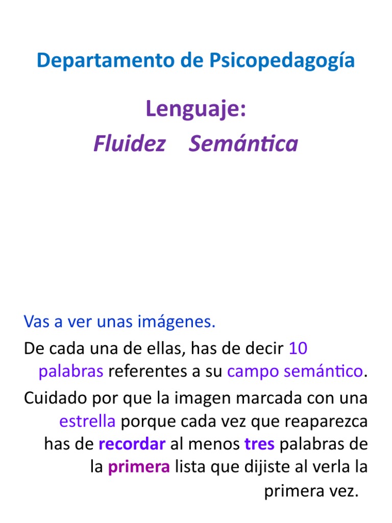 Fluidez Semantica-Imagen | PDF