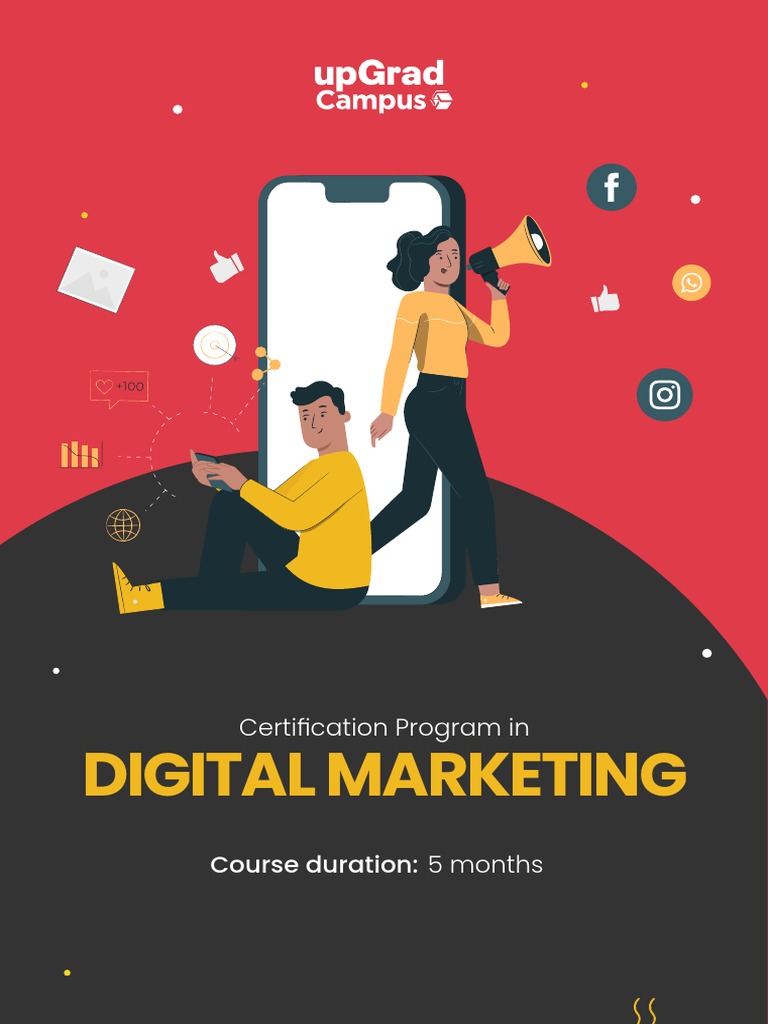 Upgrad Campus - Digital Marketing Brochure | PDF | Digital Marketing ...