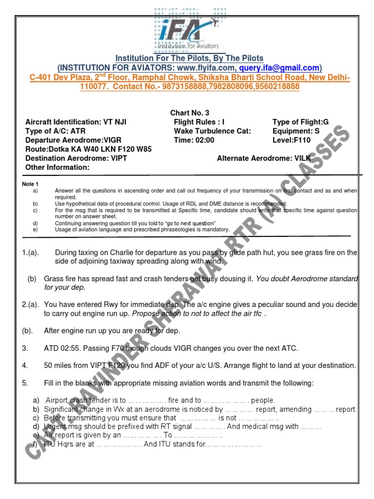 RT Q VT - Nji | PDF | Aviation Safety | Aviation